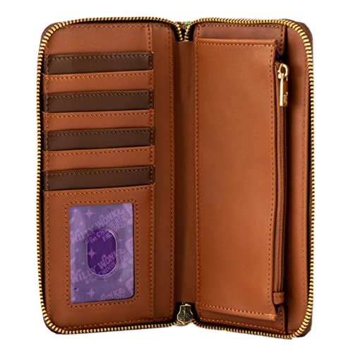 Loungefly Charlie and the Chocolate Factory Wonka 50th Anniversary Faux Leather Wallet