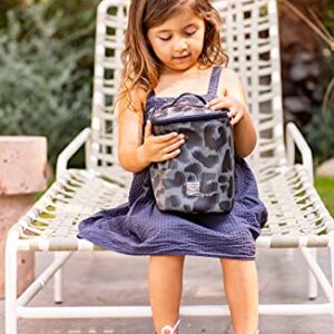 Petunia Pickle Bottom Baby Cooler Bag | Perfect for Baby Bottles and Snacks | Insulated & Reusable Bottle Cooler and Baby Holder | Shadow Leopard