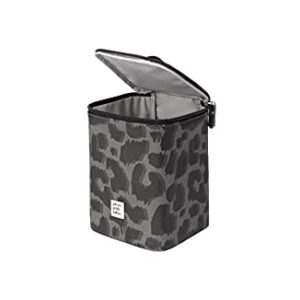 Petunia Pickle Bottom Baby Cooler Bag | Perfect for Baby Bottles and Snacks | Insulated & Reusable Bottle Cooler and Baby Holder | Shadow Leopard