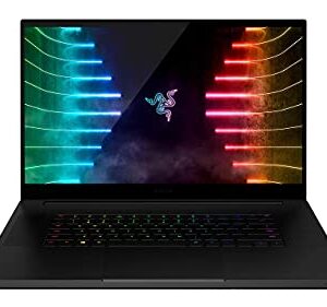 Razer Blade Pro 17 Gaming Laptop 2021: Intel Core i7-10875H 8-Core, NVIDIA GeForce RTX 3080, 17.3" 4K 120Hz, 32GB RAM, 1TB SSD - Chroma RGB - Thunderbolt 3 - SD Card Reader (Renewed)