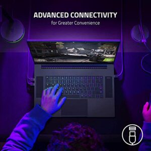 Razer Blade Pro 17 Gaming Laptop 2021: Intel Core i7-10875H 8-Core, NVIDIA GeForce RTX 3080, 17.3" 4K 120Hz, 32GB RAM, 1TB SSD - Chroma RGB - Thunderbolt 3 - SD Card Reader (Renewed)