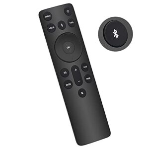 semote remote controller fit for vizio 2.1 5.1 home theater sound bar and vizio channel soundbar system, for vizio m v p series home audio sound system with subwoofer