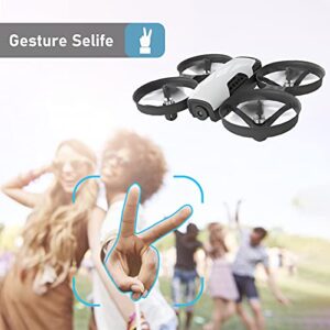 Cheerwing U61S Mini Drones with Camera for Kids and Adults 720P HD 2.4Ghz Rc Quadcopter WiFi Fpv Drone with Altitude Hold,2 Batteries White