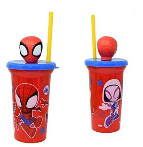 zak designs, inc. spidey and friends 15oz buddy sips