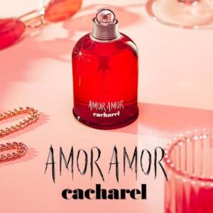 Cacharel Amor Amor Gift Set for Women, Eau de Parfum Spray Perfume 3.4 Fl. Oz. and 1.0 Fl. Oz.