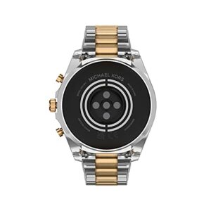 Michael Kors Men's & Women's Gen 6 44mm Touchscreen Smart Watch with Alexa Built-In, Fitness Tracker, Sleep Tracker, Heart Rate Monitor, GPS, Music Control, Smartphone Notifications (Model: MKT5133V)