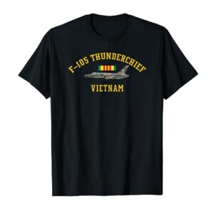 F-105 Thunderchief Vietnam Veteran F-105 Aircraft Christmas T-Shirt