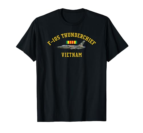 F-105 Thunderchief Vietnam Veteran F-105 Aircraft Christmas T-Shirt