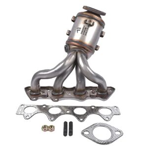 newzq manifold catalytic converter replacement for 2011-2017 hyundai accent 2012-2017 veloster 2012-2016 kia soul 2012-2017 rio 674-891