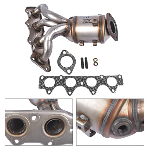 NEWZQ Manifold Catalytic Converter Replacement for 2011-2017 Hyundai Accent 2012-2017 Veloster 2012-2016 Kia Soul 2012-2017 Rio 674-891