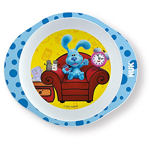 NUK Blue's Clues Kids Bowl – BPA-Free Plastic Bowl for Toddlers 12+ Months