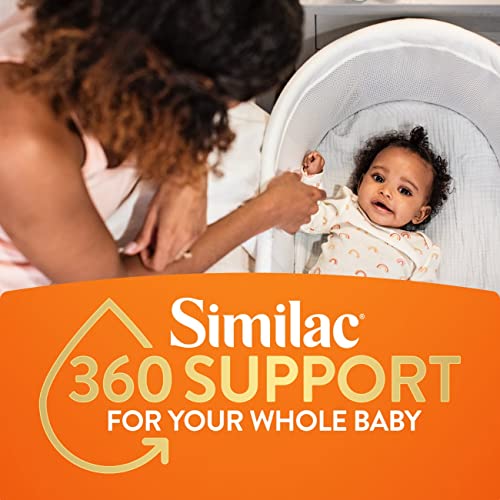 Similac 360 Total Care Sensitive Infant Formula, with 5 HMO Prebiotics, for Fussiness & Gas Due to Lactose Sensitivity, Non-GMO, Baby Formula, Ready-to-Feed, 2-fl-oz (Case of 12)