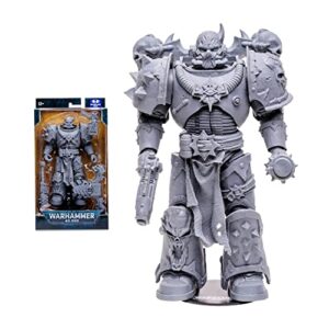 mcfarlane - warhammer 40,000 7 figures wave 5 - chaos space marine (artist proof)