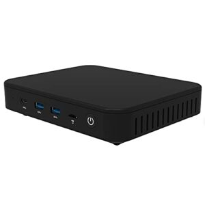 mini pc windows 10 pro, intel celeron n4020,mini desktop computer 4gb ddr4 128gb emmc, micro computer 4k suppport, 2.4/5g wifi bluetooth 5.0, gigabit ethernet, for business, home