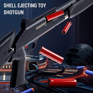 Toy Gun, Airsoft Shotguns for Family,Pumping Actions Toy Shotguns ，Expression for Love Boy Shooting Soft Bullet Gun, Shooting Game, Parent-Child Game,L'38 Inch Throwing Shell Firing Soft Bullet,