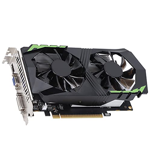 GEFORCE GTX 1050ti, 128bit 4GB Graphics Card, Automatic Recognition Video Memory Card, Low Noise and Quiet Work, Strong and Durable, with Long Service Life