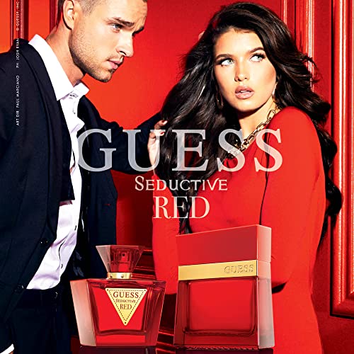 GUESS Seductive Red Women/Femme Eau de Toilette Perfume Spray For Women, 1.0 Fl. Oz.