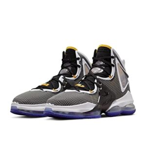 Nike Men's Lebron 19 Basketball Shoes, Black/University Gold Noir, 8.5