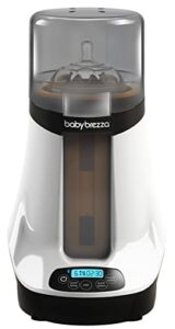 baby brezza safe & smart electric baby bottle warmer, breastmilk warmer + baby food warmer + defroster - universal warmer fits all feeding bottles: glass + plastic – wireless bluetooth control