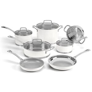 cuisinart mw89-11 11pc matte white set