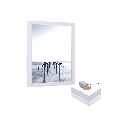 24x26 Picture Frame White - Wood 24x26 Poster Frame 24x26 Frame Glass Gallery Wall