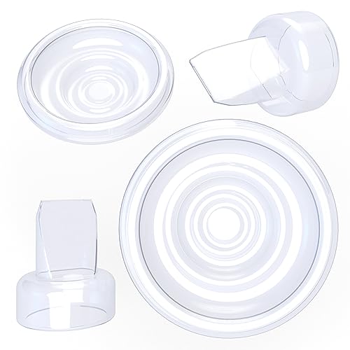 Replacement Breast Pump Parts, Accessories, Wearable Pumps: Idaho Jones Pump-A-Wear, Tsrete, S9, S10, S12, Ikare, Iapoy, Josa, Mommed, Paruu (2pcs Backflow Membranes and 2pcs Duckbill Valves)