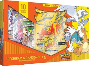 pokémon tcg: reshiram & charizard gx premium collection