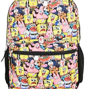 Nickelodeon SpongeBob SquarePants Backpack | Officially Licensed Spongebob Bookbag for Boys, Girls, Kids, Adults