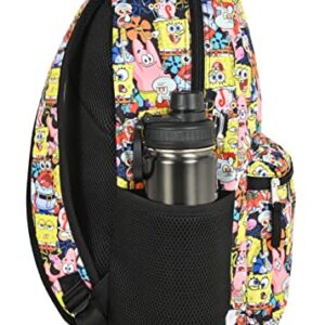 Nickelodeon SpongeBob SquarePants Backpack | Officially Licensed Spongebob Bookbag for Boys, Girls, Kids, Adults