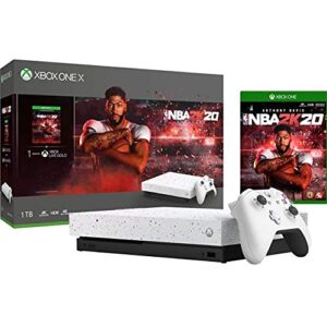 xbox one x 1tb console nba 2k20 special edition bundle white (renewed)