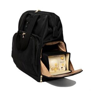 Sarah Wells Norah Breast Pump Backpack (Black)