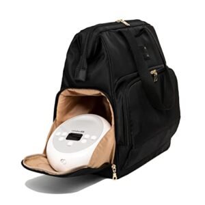 Sarah Wells Norah Breast Pump Backpack (Black)