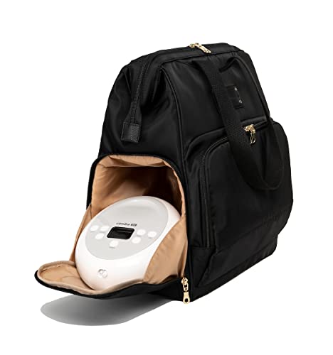 Sarah Wells Norah Breast Pump Backpack (Black)