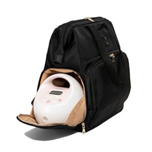 Sarah Wells Norah Breast Pump Backpack (Black)