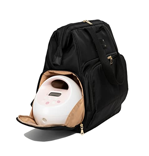 Sarah Wells Norah Breast Pump Backpack (Black)