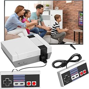 Retro Game Console,Classic Mini Retro Game Console, Classic Mini Console Built-in with 620 Classic Retro Games，AV Output,Plug and Play Video Game Console