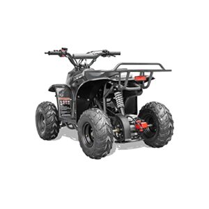 MotoTec Rex 110cc 4-Stroke Kids Gas ATV Black