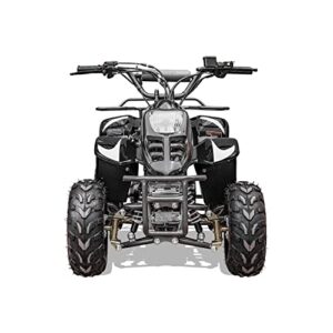 MotoTec Rex 110cc 4-Stroke Kids Gas ATV Black