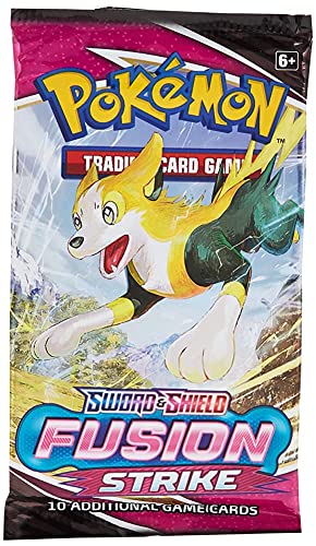 Pokémon TCG: Sword & Shield-Fusion Strike Sleeved Booster Pack (10 Cards)