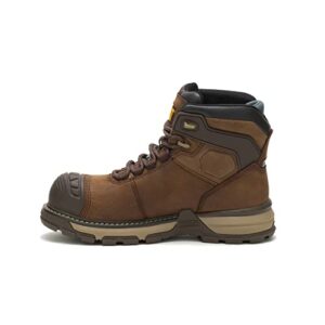 caterpillar excavator superlite waterproof thinsulate carbon composite toe work boot women dark brown