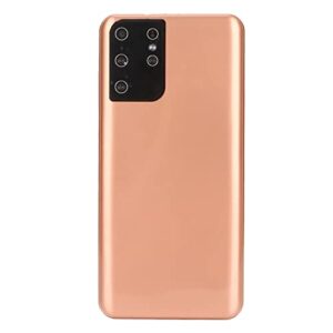 ASHATA Ultra Unlocked Android Smartphone Cellphone 5.72in Full HD Curved Screen, Camera Front 0.3MP Rear 2MP, 512MB RAM + 4GB ROM, Dual Cards Dual Standby, 1650mAh Fast Charging(Rose Gold)