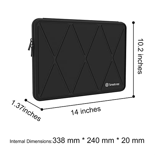 Smatree 14inch Hard Laptop Sleeve for 14inch Dell Inspiron 14 5425 5420 7425 Case, HP Pavilion x360 14inch Sleeve, Samsung Galaxy Book 3 2023 14inch Laptop Case(Not Fit with Other 14inch Laptop!)