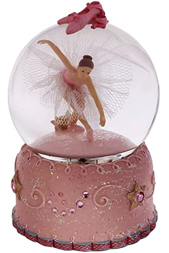 Singeek Ballerina Snow Globe Plays Ballet Tune You are My Sunshine,Christmas Music Snowglobes Ballet Recital Gifts for Girls,Wife,Daughter,Granddaughter