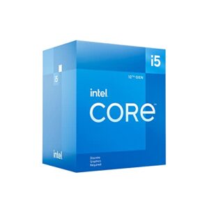 intel core i5-12400 desktop processor 18m cache, up to 4.40 ghz