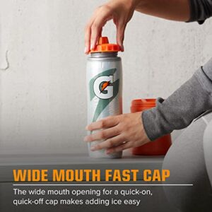 Gatorade Insulated Squeeze Bottle, Black, 30oz