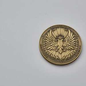 Starforged Compatible with Warhammer 40k Collectible Coin: Imperium of Man 1 PC