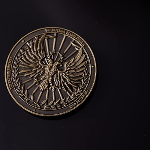 Starforged Compatible with Warhammer 40k Collectible Coin: Imperium of Man 1 PC