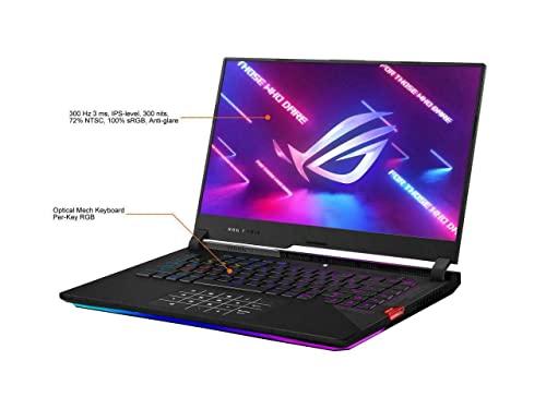 ASUS ROG Strix Scar 15 (2021) Gaming Laptop, 15.6" FHD Display, NVIDIA GeForce RTX 3080 (130W ), AMD Ryzen 9 5900HX，with Marvel’s Spider-Man Remastered GeForce RTX Bundle(64GB RAM | 4TB PCIe SSD)