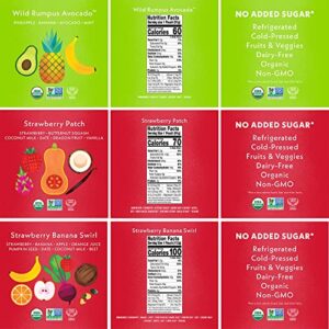 Once Upon a Farm | Organic Farmer's Finest Sampler | Mango, Veggie, Strawberry, Blueberry, Avocado, Kale Apple, Strawberry Banana, Berry | Cold-Pressed | No Sugar Added | Dairy-Free Plant Based | Variety Pack of 24