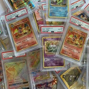 One Random PSA Graded and Authenticated Encased Pokemon Card (Perfect for Display)